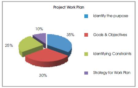 Figure 3. Project work plan chart