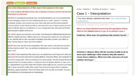 Figure 1. Case Interpretation Tool